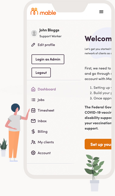 Provide Support on Mable, become a Support Worker | Mable