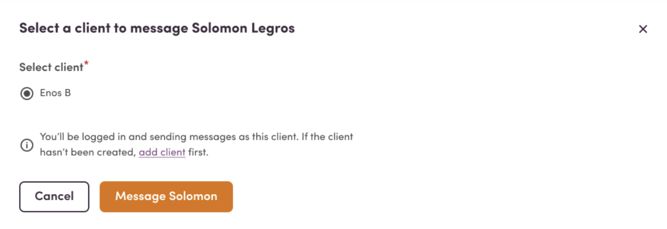 Messaging shortlisted workers all at once on Mable