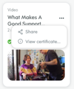 Adding training to your Mable support worker profile